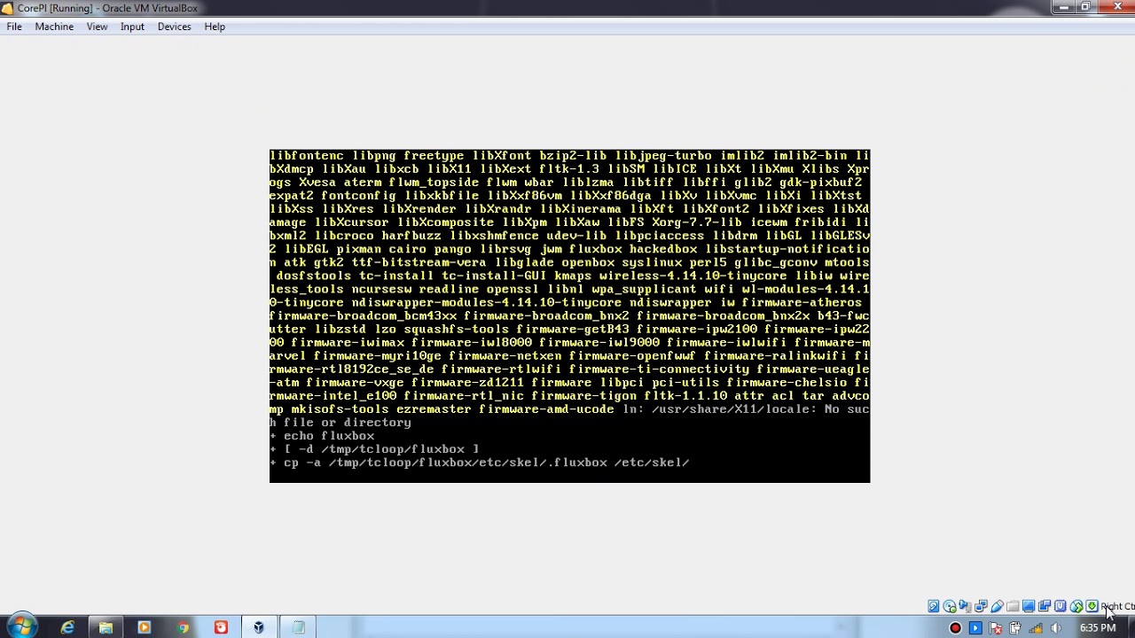 Tutorial Bagaimana Cara Install Tiny Core Linux Di VMware Virtual Box ...