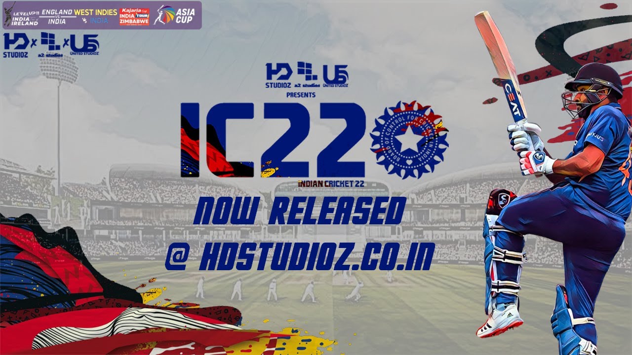 🎉IC22 Patch Now Released - Features,Gameplay and Installation - Cricket 07 🏏 - YouTube