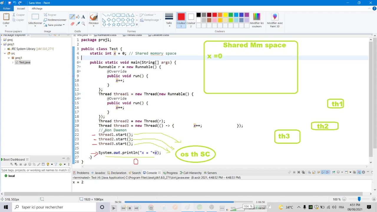 Thread Examples Daemon Innerclasses Lambda Youtube 1904