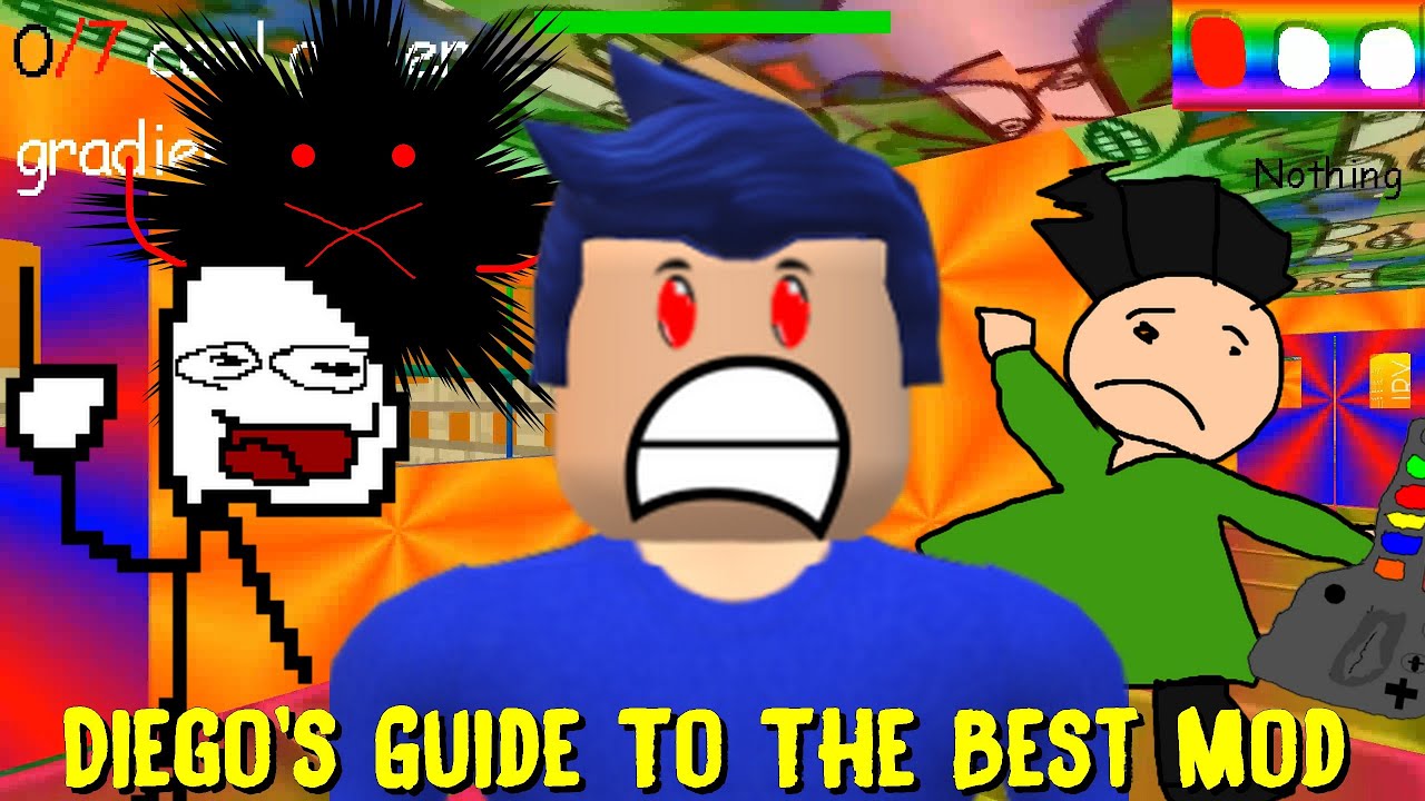 Diego's Guide To The Best Mod - Baldi's Basics Mod - YouTube