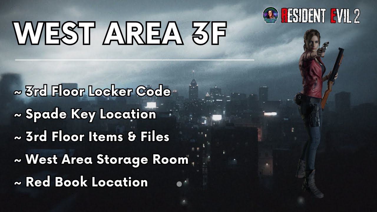 West Area 3F | RE2 Remake 2nd Run - YouTube