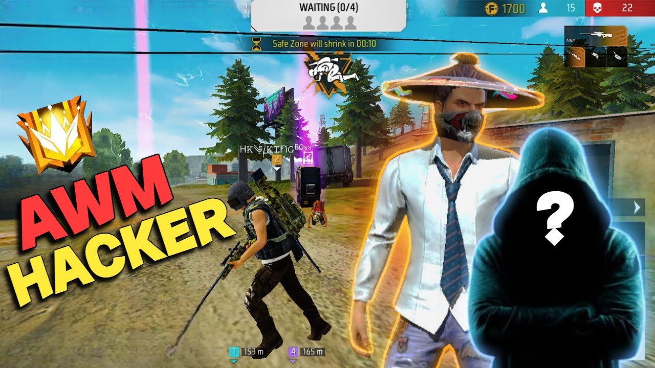 AWM HACKER☠ 30 KILLS !! IN GRANDMASTER LOBBY👀 - YouTube