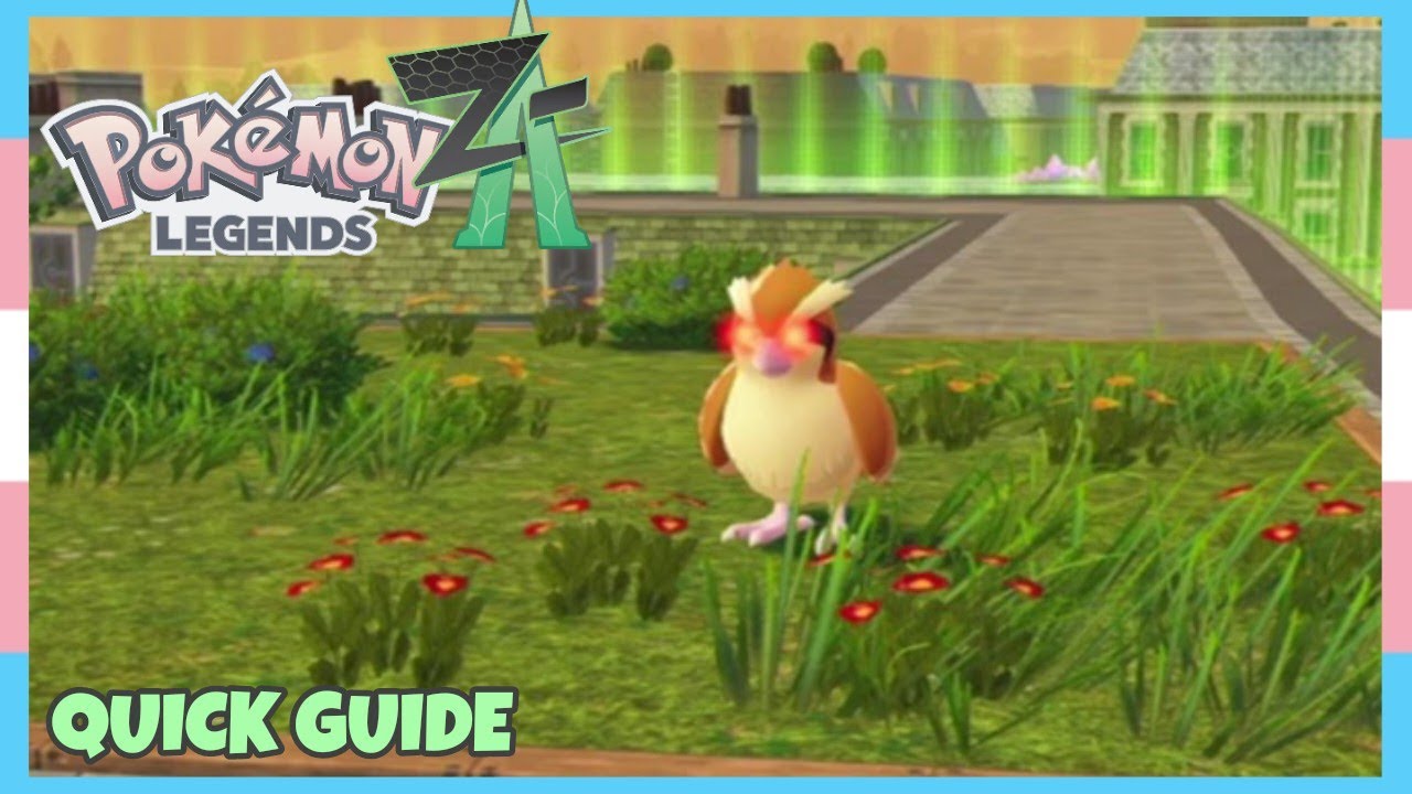 Where To Catch Alpha Pidgey In Pokemon Legends ZA | Location Quick ...