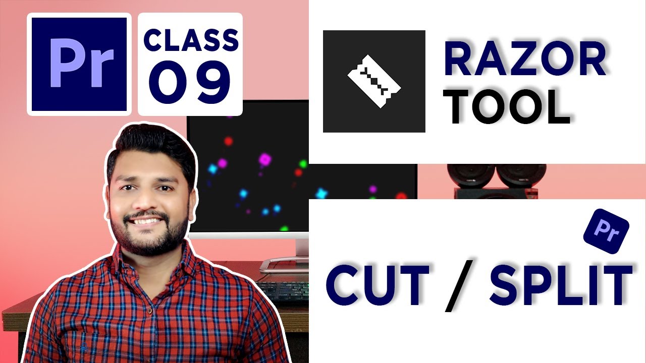 Razor Tool || Cut and Ripple Delete || Adobe Premiere Pro CC Class 9 ...