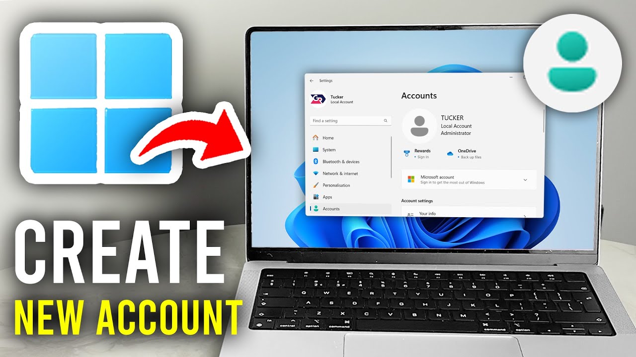 How To Create New User Account On PC or Laptop - Step By Step - YouTube