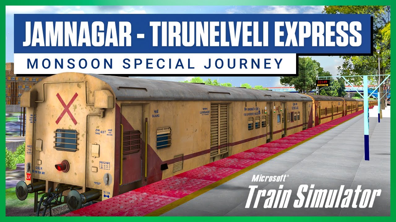 KONKAN RAIN & DELAYED JOURNEY | 19578 JAMNAGAR TIRUNELVELI EXPRESS ...