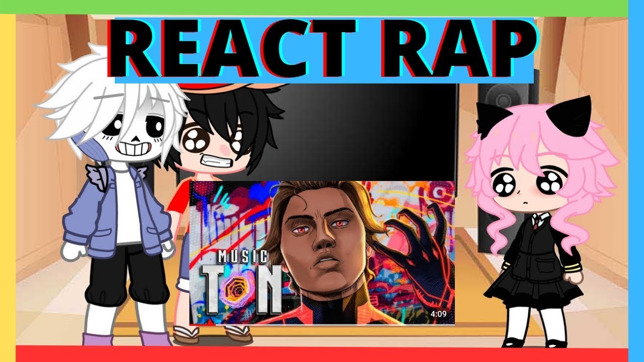 GACHA REACT RAP•|•EVENTO CANÔNICO PAPYRUS DA BATATA - YouTube