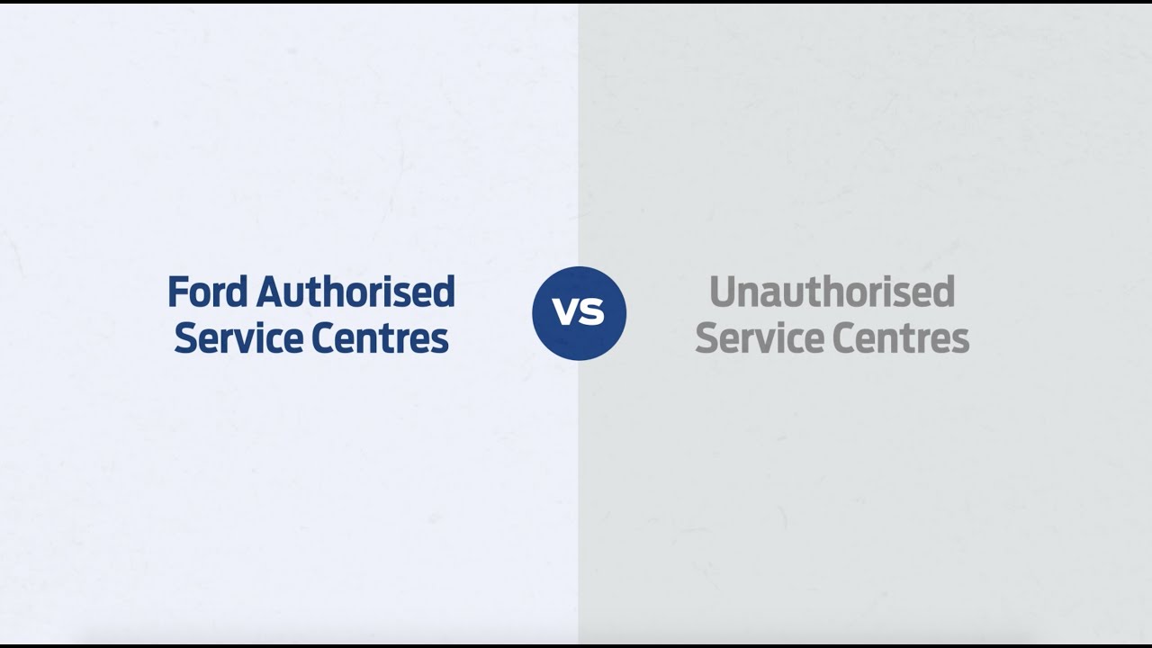 Ford Aftersales | Benefits of Servicing at an Authorised Service Centre ...