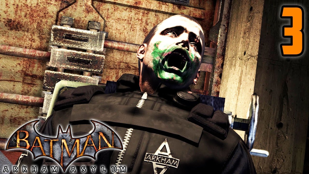 Jonkler Killed Officer Balls?! - Batman: Arkham Asylum : Part 3 - YouTube