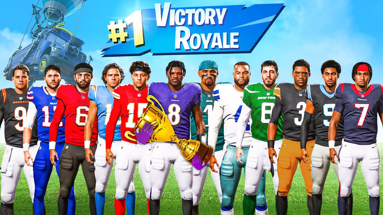 NFL Battle Royale: Last QB Standing Wins! - YouTube
