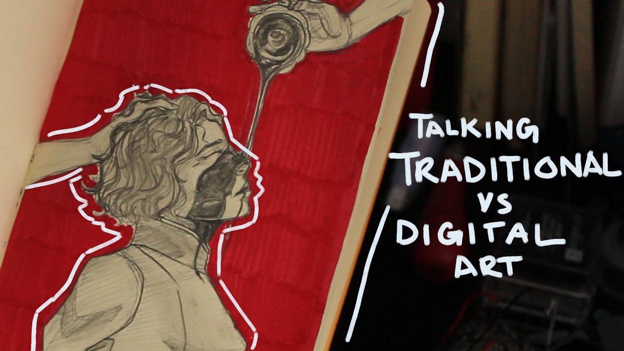 Traditional Art Vs Digital Art - YouTube