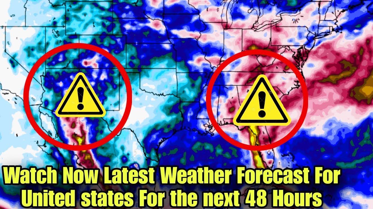 New Latest Weather Forecast For United States During July 27 to July 29 ...