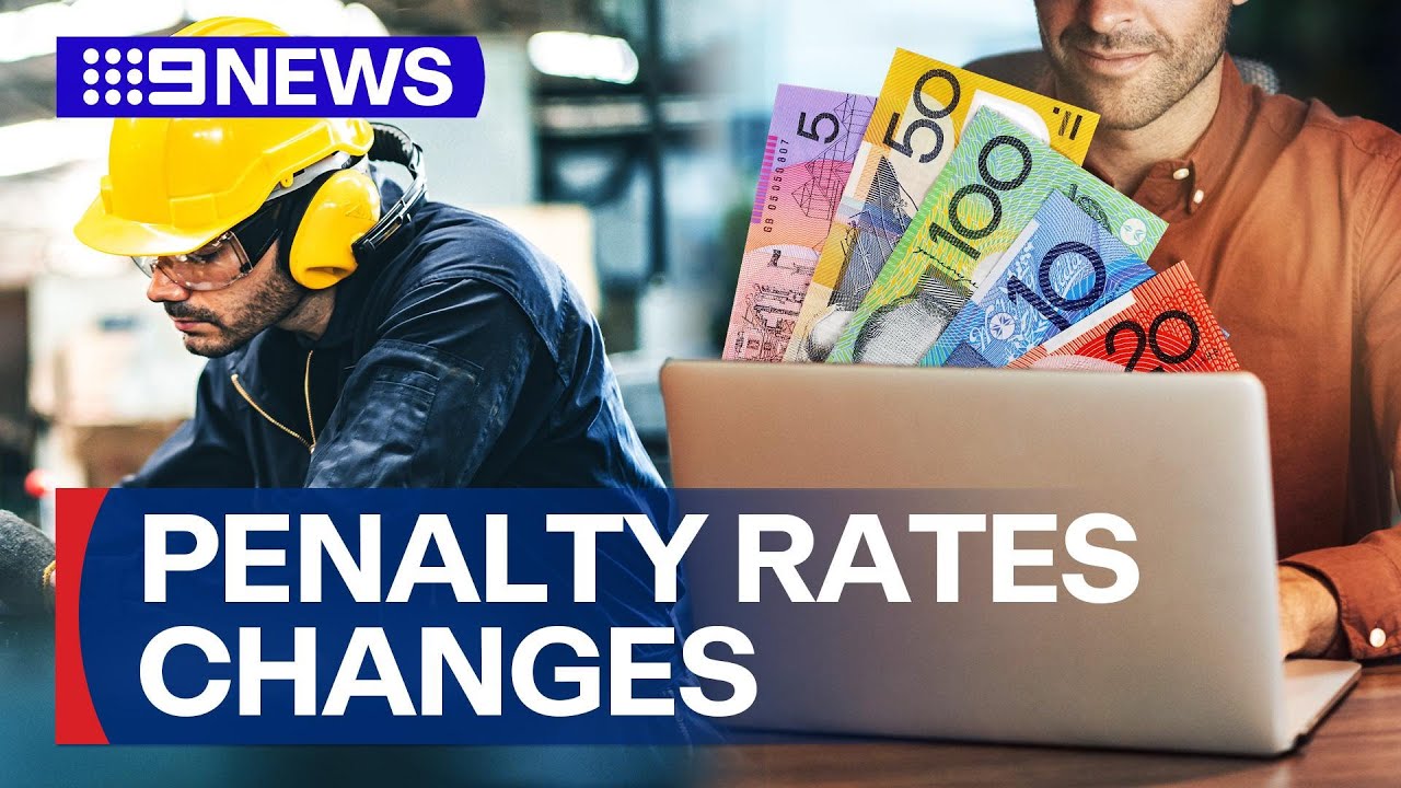 New legislation to protect penalty rates could affect ways Australians ...