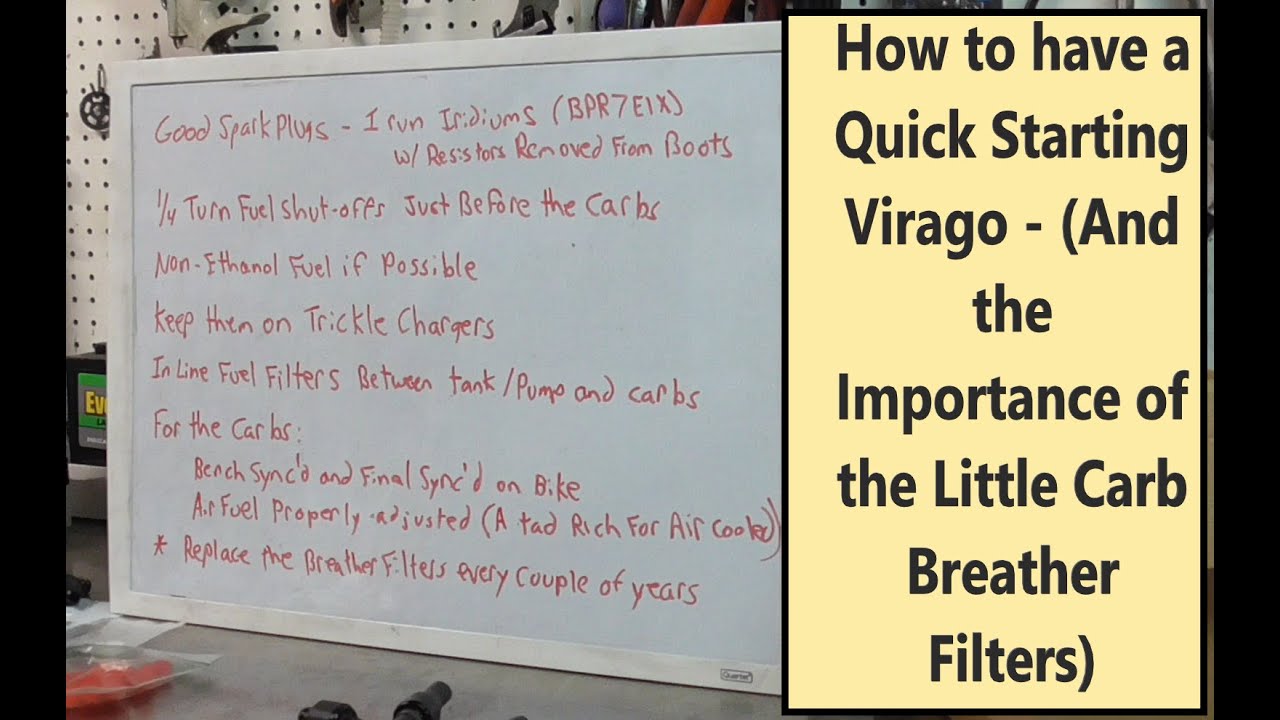 Getting Viragos to Start Up Quick (And the importance of the often ...