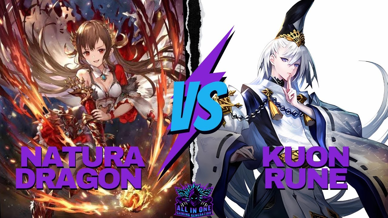 Shadowverse Evolve BP08 | Kuon Vs Natura Dragon - Play Testing Series ...