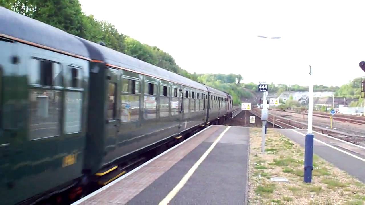 (HD) The Dorset Coast Explorer With WCR Class 37 Clag, Thrash and 2tone ...