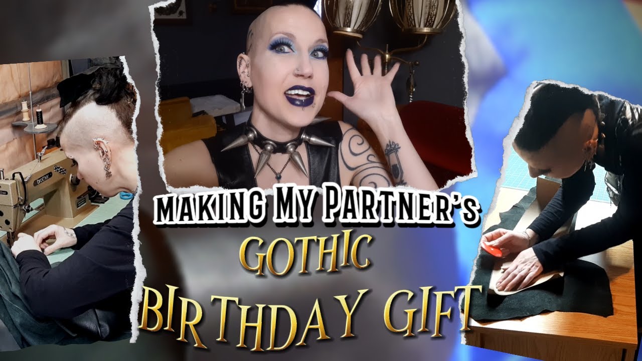 Making My Partner's Birthday Gift | Men's Goth Fashion | Madame ...