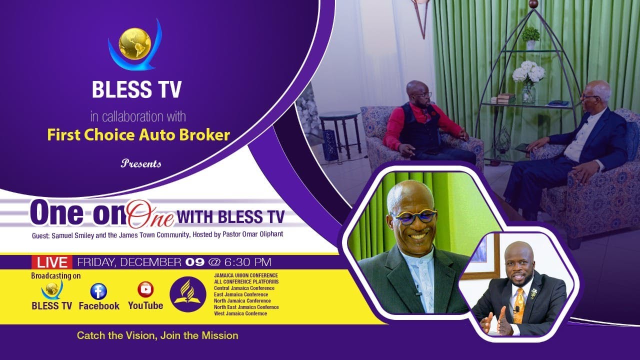 One & One With Bless TV || Samuel Smiley || Fri, Dec. 9, 2022, 6:30pm ...