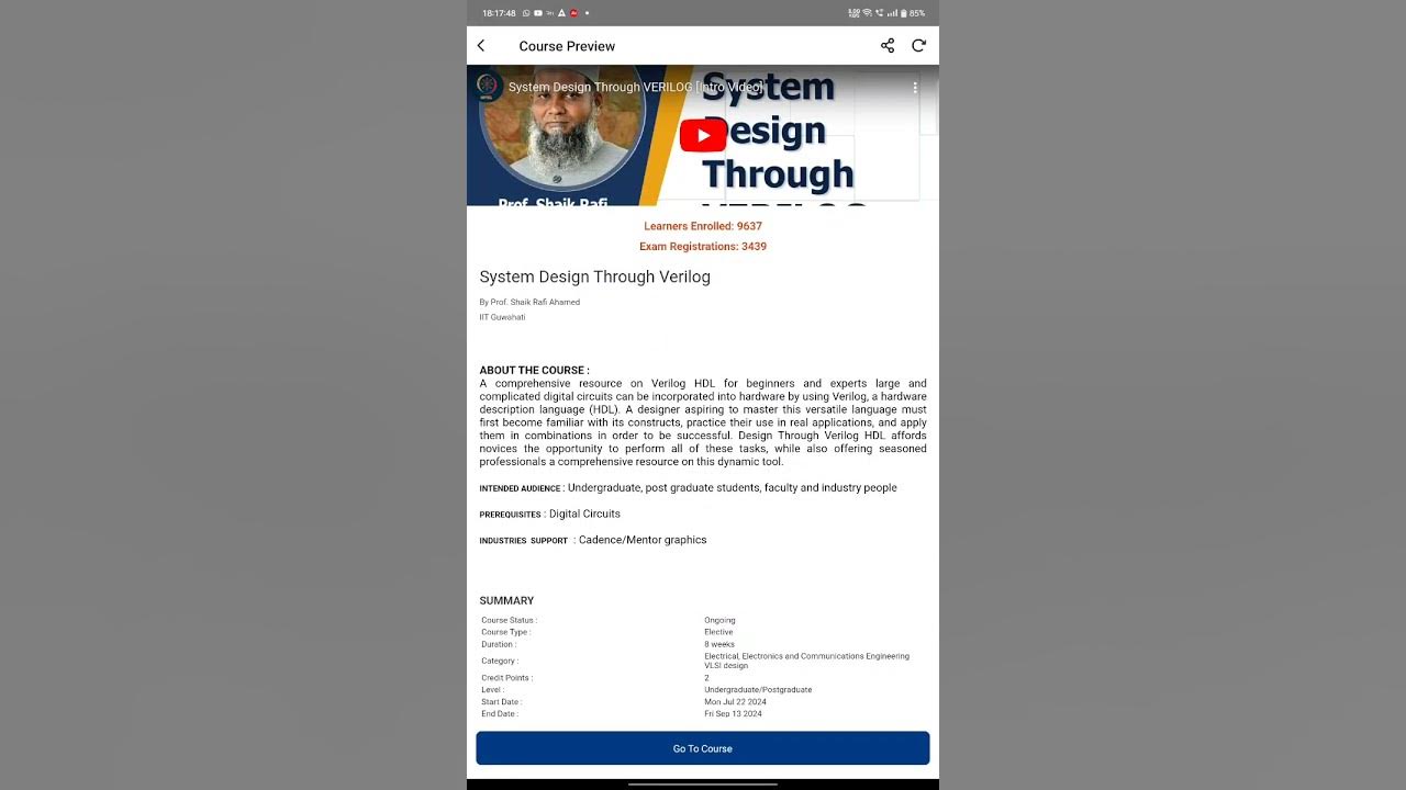 NPTEL System Design Through Verilog Week-8 Assignment Answers|@ReasoningWithAbhishek001 - YouTube