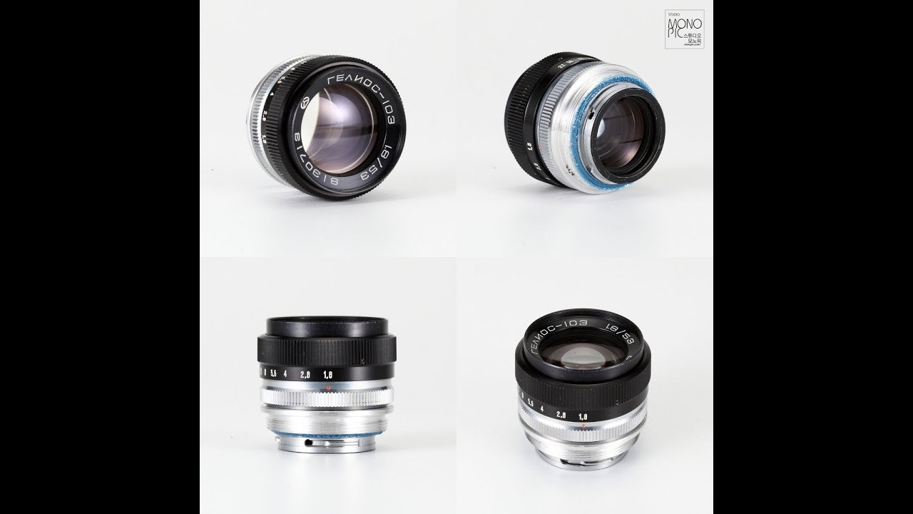 Helios 103 53mm f1.8 Lens contax rf 1line m39 + Sony A7M2 & Canon Eos ...