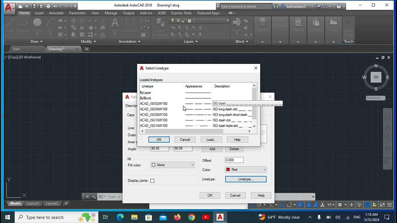 autoCAD BASIC (MULTILINE) COMMAND - YouTube
