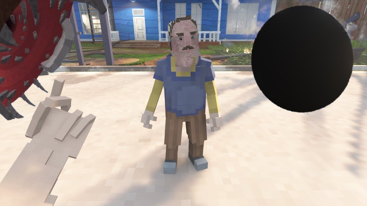 Liquify Tool MOD vs Hello Neighbor Act II MOD vs Blackhole MOD vs ...