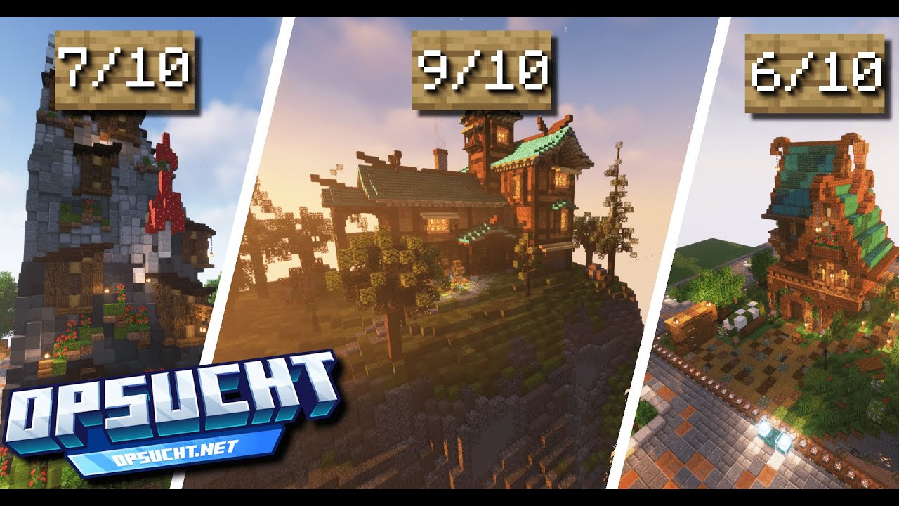 🔥Das BESTE MINECRAFT BAUWERK in OPSUCHT?🏗️ - YouTube