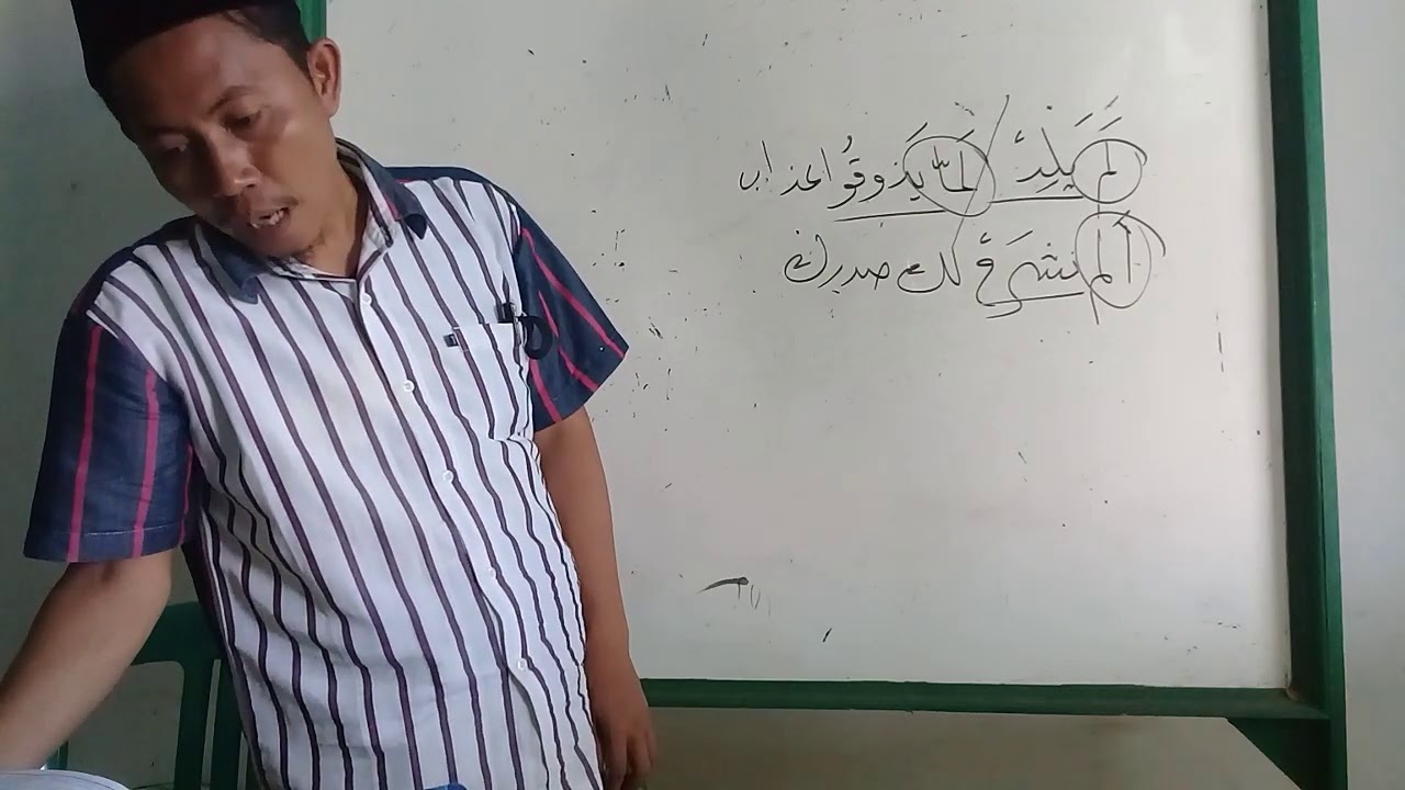 BELAJAR NAHWU || 'AMIL JAZM PART 1 || Jurmiyah - YouTube