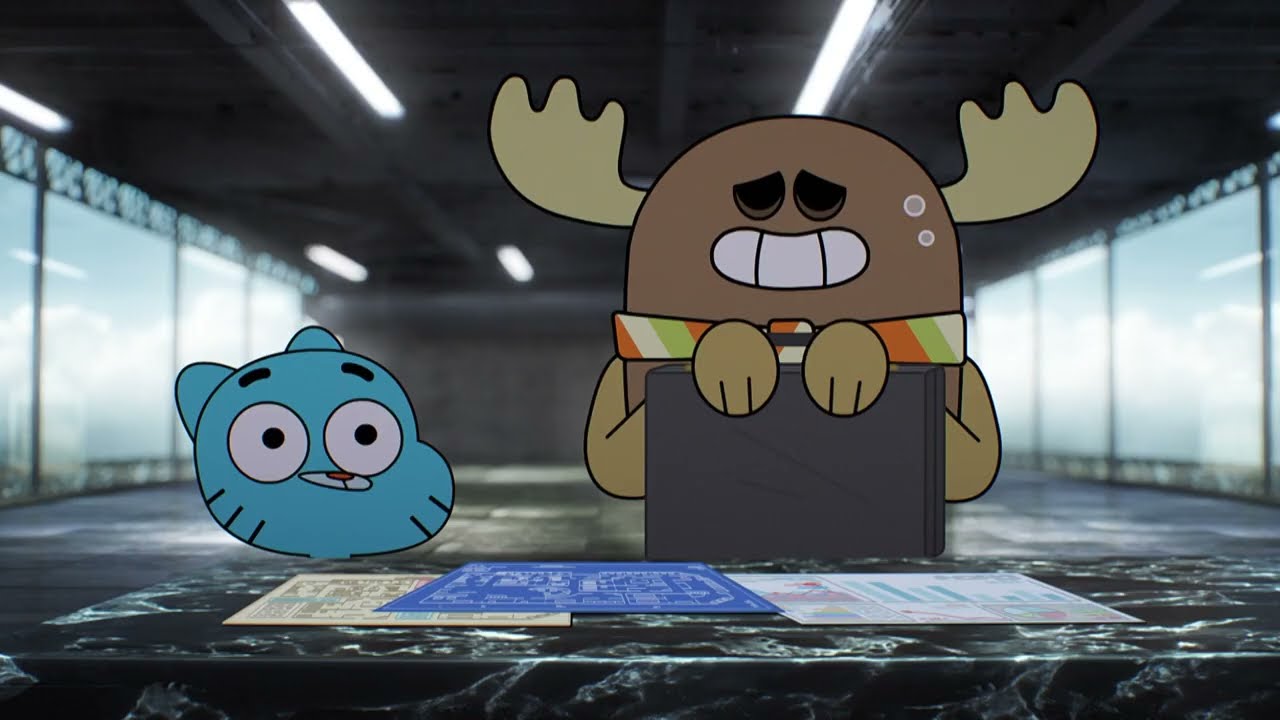 Gumball | Tag Gumball med på arbejde | 🇩🇰 Dansk Cartoon Network - YouTube