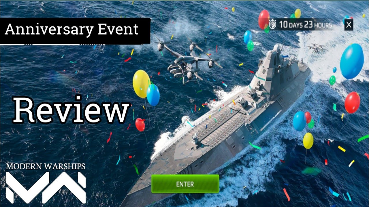 Anniversary Event - Modern Warships - YouTube