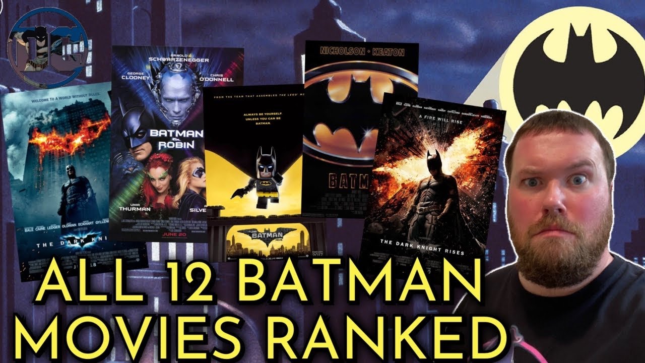 All 12 Batman Movies Ranked - Worst to Best - YouTube