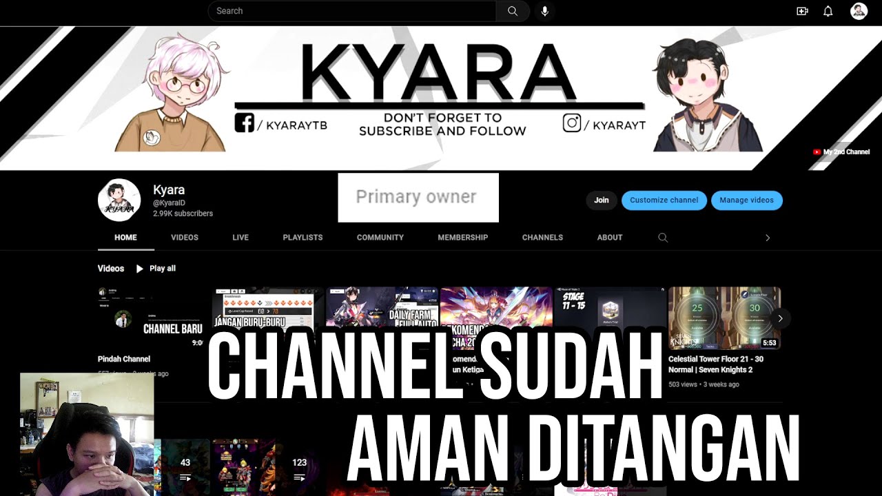 Channel Sudah Aman Siap Mulai Kegiatan Biasa - YouTube