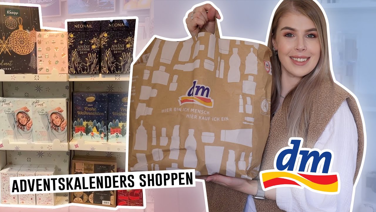ADVENTSKALENDERS SHOPPEN BIJ DM + SHOPLOG 🎄 | Make Me Blush - YouTube
