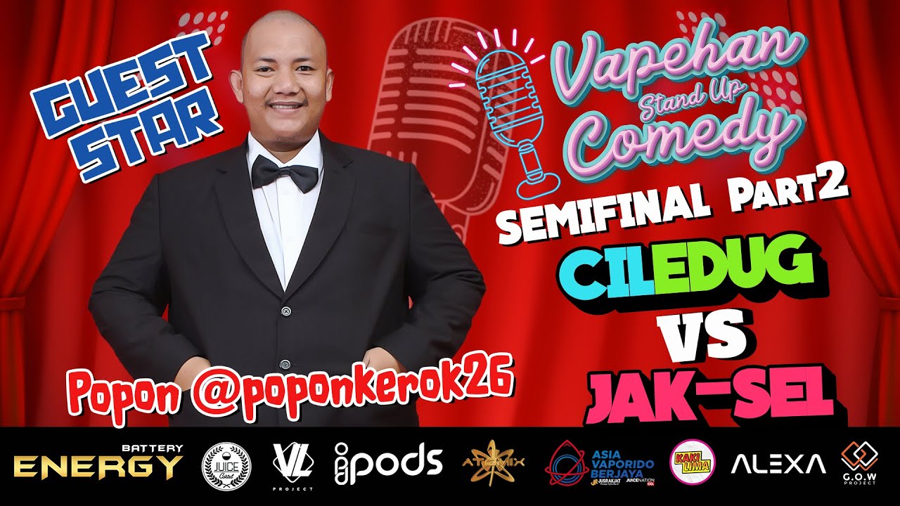 [POPON KEROK] NAEK SET UP NYA TURUN PUNCHLINE NYA | SEMI FINAL 2 ...