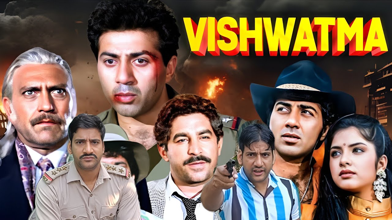 Vishwatma | (1992) | Sunny Deol Chunky Pandey Best Dialogues ...
