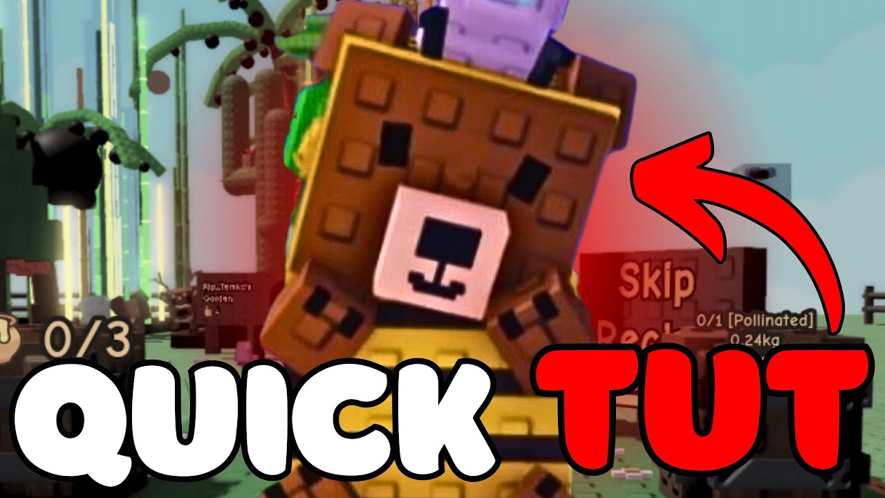 FASTEST Bizzy Bear Quest COMPLETE! Tutorial! | GROW A GARDEN - YouTube