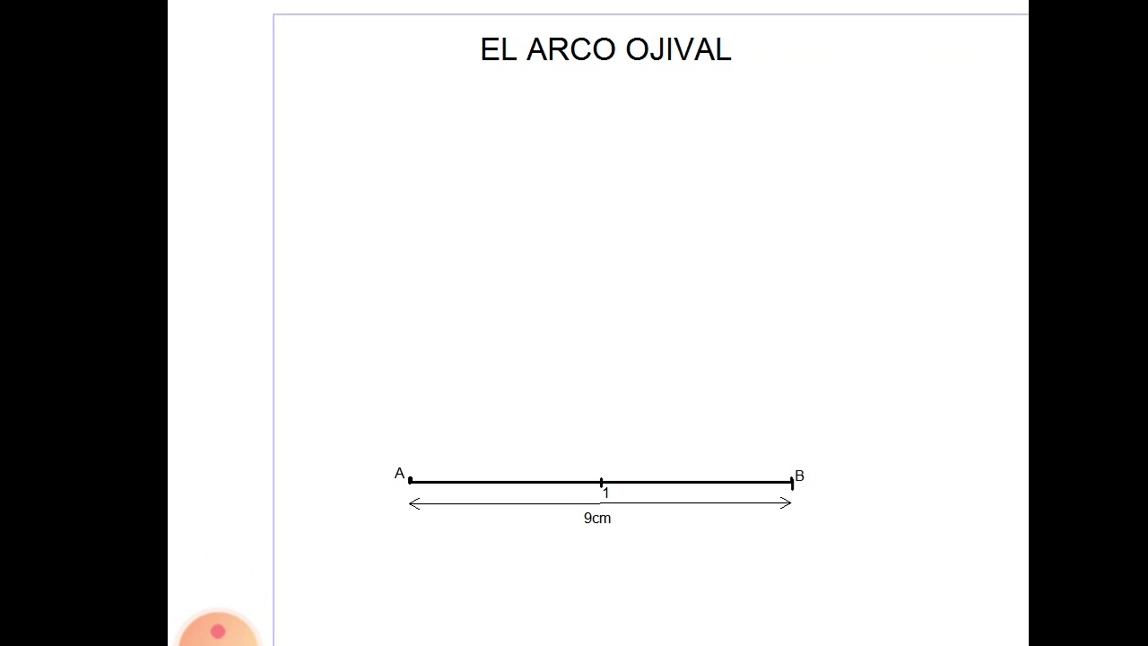 Trazado del arco ojival - YouTube