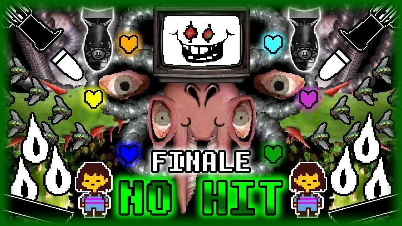 flowey Finale no hit but it's gay frogs - YouTube