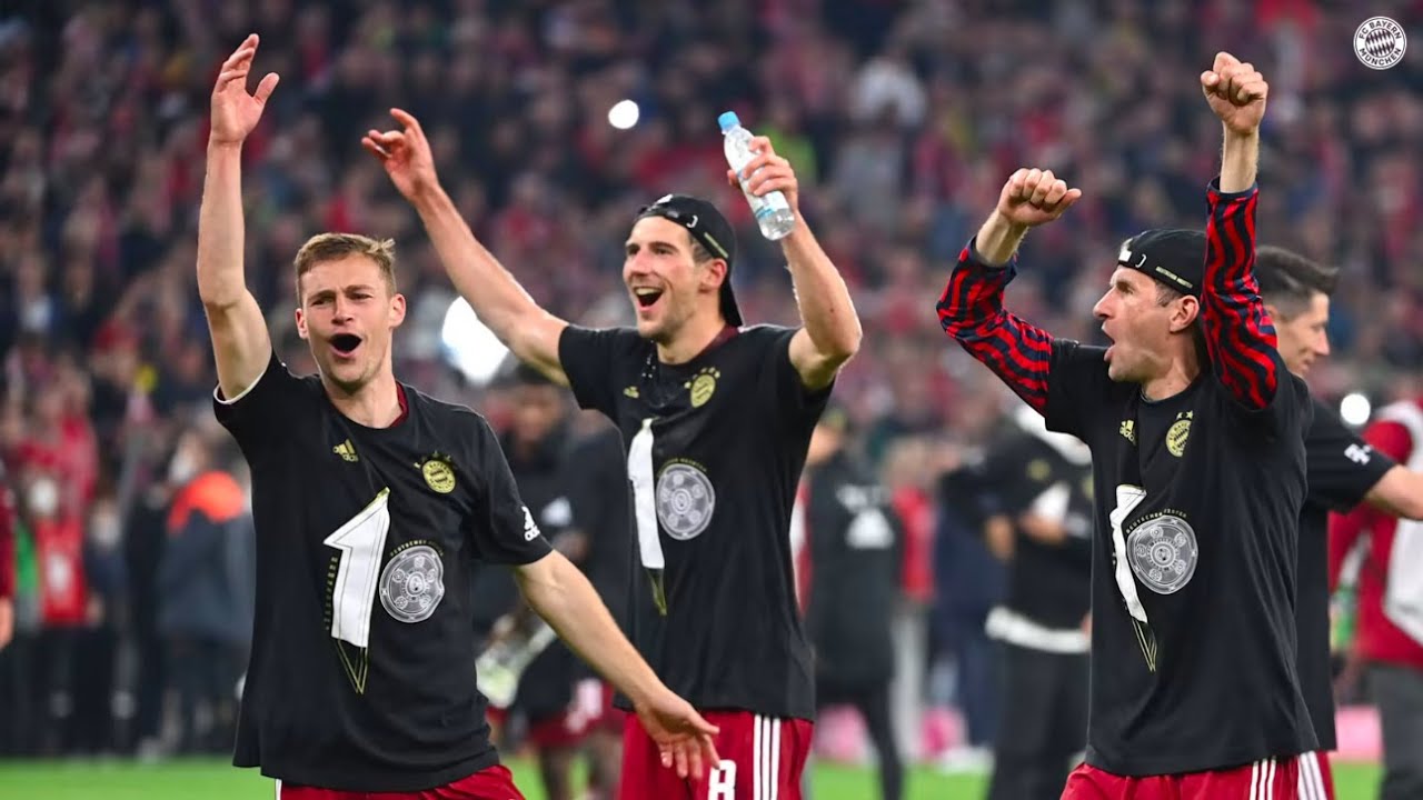 FC Bayern Munich 10th Bundesliga Title Celebration - YouTube
