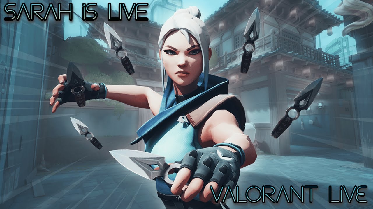 FUN LIVE STREAM WITH SARAH | valorant india live | - YouTube