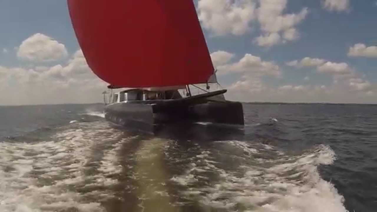 GUNBOAT 60 For sale. Sailing and Interior Tour - YouTube