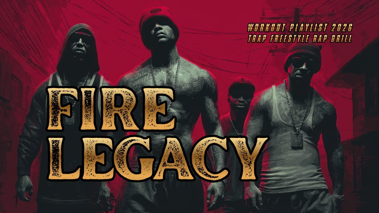 FIRE OF LEGACY: Gangster Trap, Freestyle Rap & Drill Mix | Best For ...