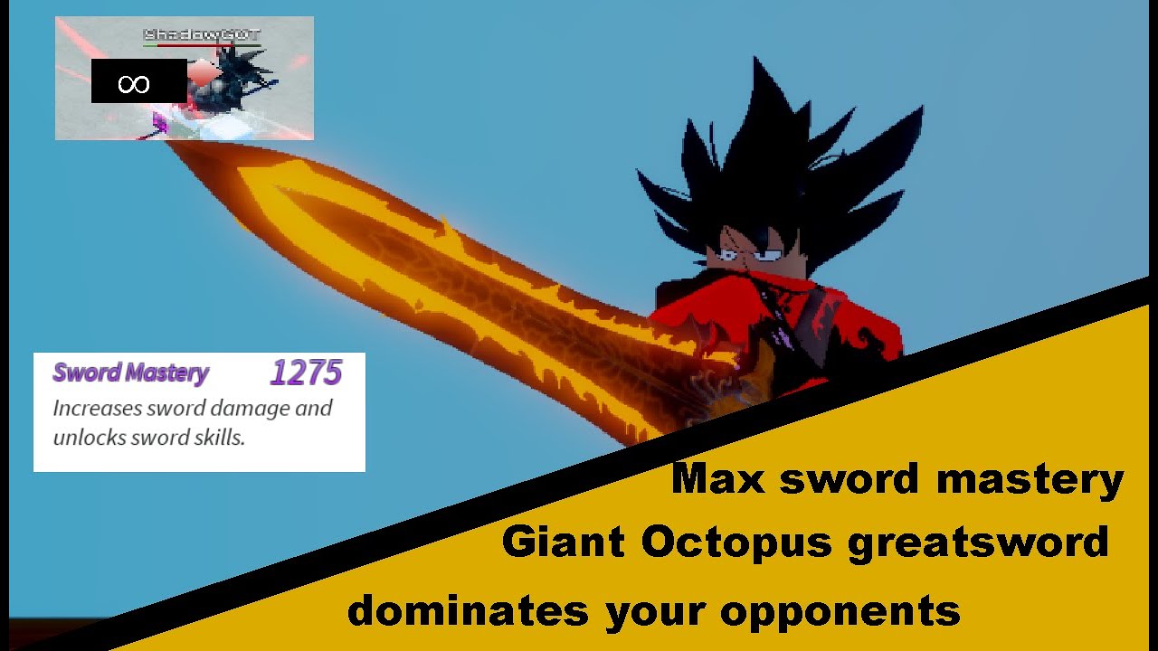 [GPO] Max sword stat Kraken Greatsword - YouTube