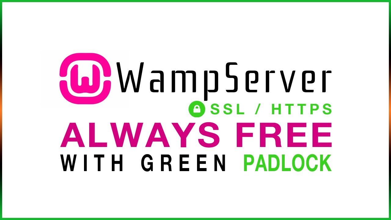 Step 6 Generate Ssl For Wamp Ssl For Localhost YouTube step-6-generate-ssl-for-wamp-ssl-for-localhost-youtube
