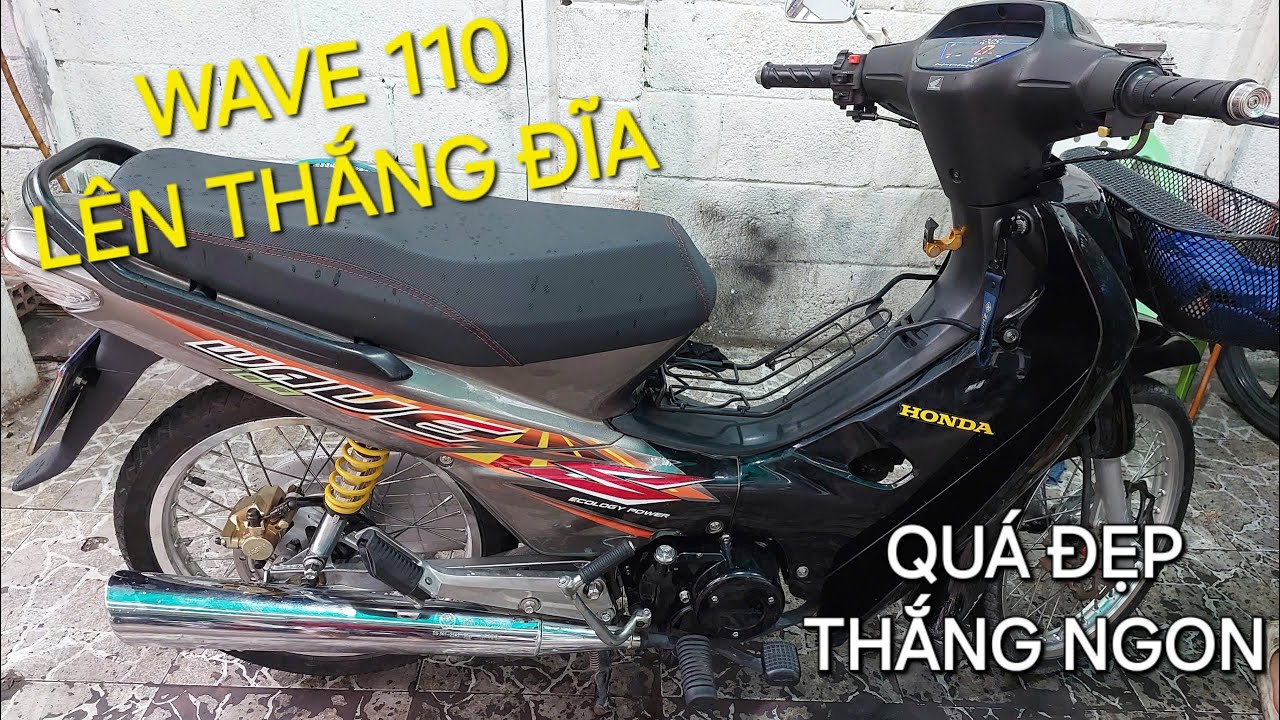 WAVE 110 LÊN THẮNG ĐĨA SAU THẮNG NGON BÁNH QUAY NHẸ GIÁ BAO NHIÊU BÁO ...