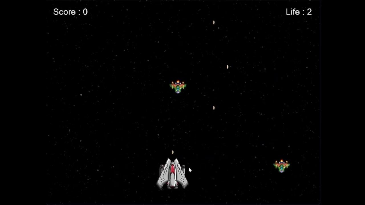 Simple SDL Library To Create Spaceship War Game using C - YouTube