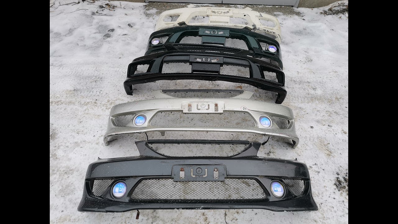 TRD neo Gita bumper Altezza Lexus is300 is 200 - YouTube