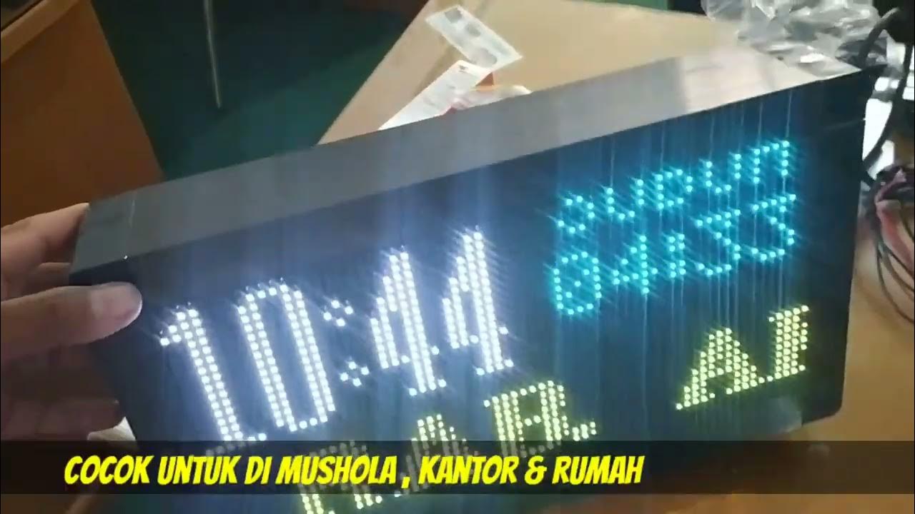 Jam Digital | Running Text | Jam Waktu Sholat, Monggo Silahkan Di Order ...