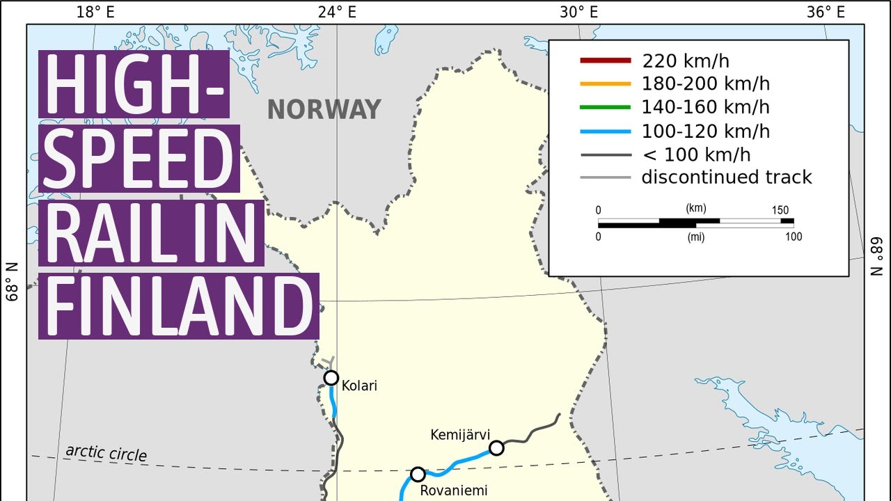 High-speed rail in Finland - YouTube