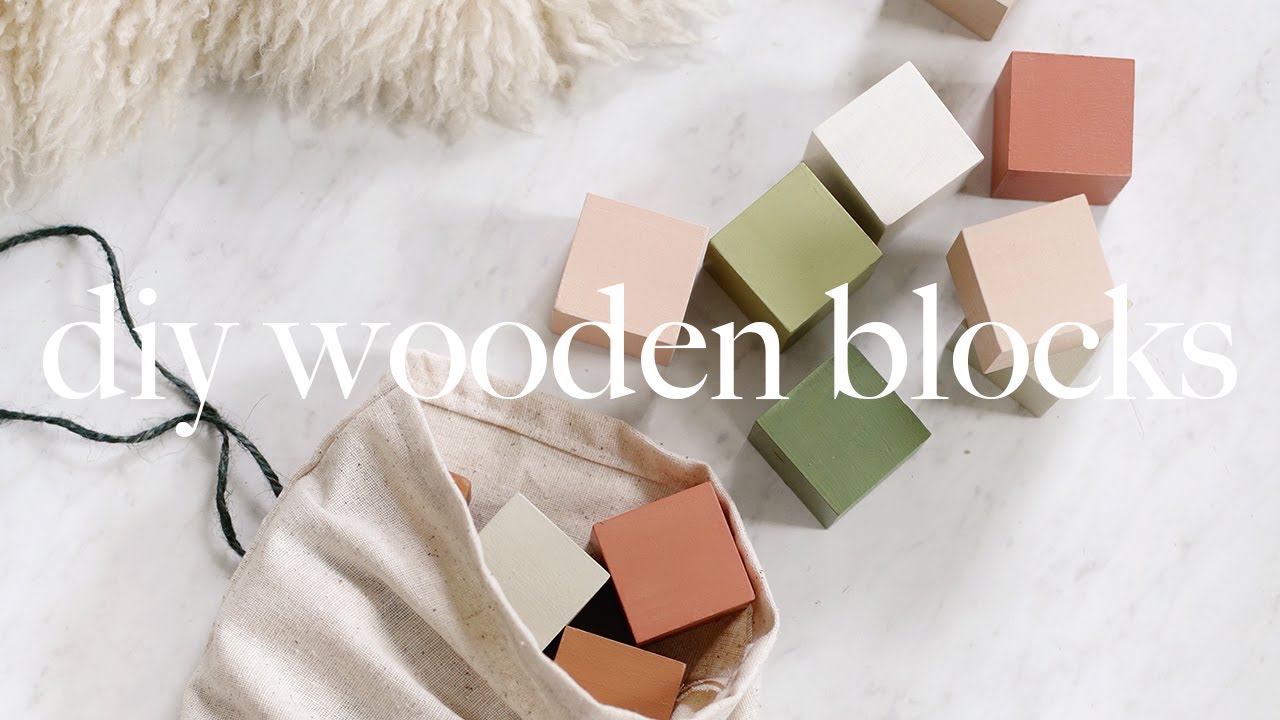 DIY Wooden Blocks Gift Set - YouTube